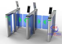 China Office Swing Turnstile Gate Facial Recognition Access Control System Swing Barrier Gate for sale
