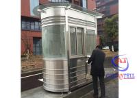 China 150 X 150 X 250cm Security Guard House Painted With Inner Table for sale