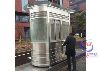 China 150 X 150 X 250cm Security Guard House Painted With Inner Table for sale