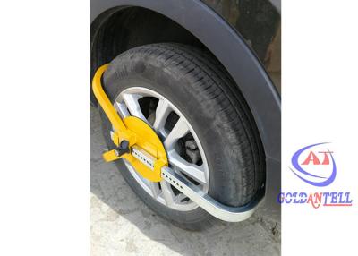 China Heavy Duty Steel Anti Theft Wheel Lock Fit 7 Inch Tyre for sale