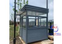 China Large Measurement Used Guard Shacks Parking Morden Temporary Duty Room For Park for sale