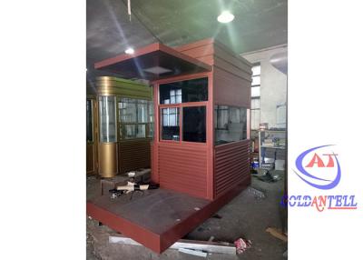 China Outdoor 2000x2500x2400mm Security Guard Room High Standard Customized Dimension for sale
