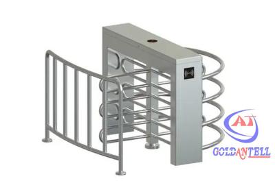 China Mechanism Turn Style Electric Baffle Gate Turnstile With Fingerprint Reader for sale
