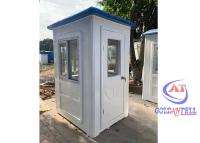 China 40FT Movable Prefabricated Security Guard Cabin Modular Outdoor Container House Kiosk for sale