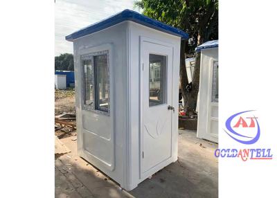 China 40FT Movable Prefabricated Security Guard Cabin Modular Outdoor Container House Kiosk for sale