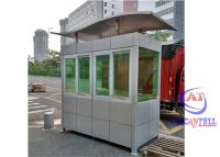 China waterproof Prefabricated Security Guard Cabin Grade 8.3 Earthquake Resistance for sale