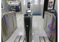 China Automatic Induction Speed Lane Turnstile With Card Swallow / Face Recognition for sale