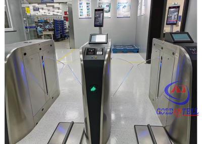 China Automatic Induction Speed Lane Turnstile With Card Swallow / Face Recognition for sale