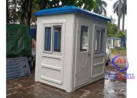 China Fiberglass Prefabricated Guard House 2 Person Room Easy Simple Installation for sale
