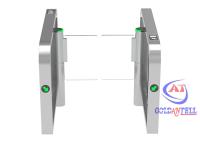 China Stadium Gym Swing gate Turnstile With QR / Barcode Reader For Access Control for sale