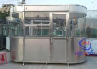 China Customized Parking Lot Guard Booth Outdoor Modular Prefab Security Guard House for sale