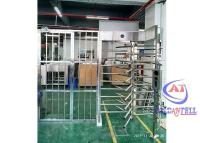 China European Standards Biometric Access Control Turnstile Gate With Wiegand Face Recognition for sale