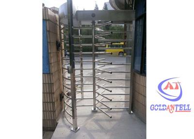 China Access Control Full Height Turnstile Smart Counting Stainless Steel For Bus Station for sale