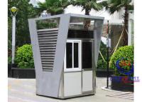 China Customized Stainless Steel Outdoor Kiosk Booth For Hotel / Park / Hospital / Parking for sale
