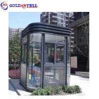 China 1500x2400mm Or Customized Security Guard Booth Earthquake Proof Grade 8.3 Gross Weight 320KG to 550KG Depend On Size for sale