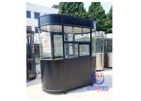 China OEM Steel Portable Parking Security Guard Booth Customized Size & Color Heat Insulation for sale
