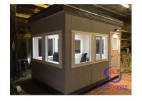 China Customized Size Ticket Kiosk with Optional Insulation and Integral Structure Grade 8.3 Earthquake for sale