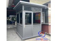 China Hot Competitive Cost High Standard Elegant Security Cabin Design for Guard Shaped Steel for sale