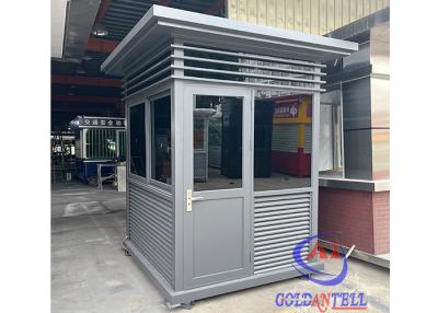 China Hot Competitive Cost High Standard Elegant Security Cabin Design for Guard Shaped Steel for sale