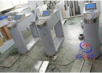 China Electronics Factory Flap Barrier Turnstile with ESD Compliance Tester Bidirectional Access Control Gate for sale