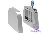 China High Security Face Recognition Swing Barrier Gate Fast Speed 304 Stainless Steel for sale