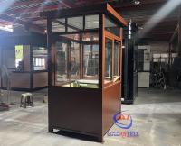 China Color Steel Portable Office Security Cabin with Customized Color and size for sale