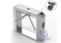 China Dual QR Code Reader Access Control Turnstile with LED Guidance High-Precision Anti-Tailgating Solution for sale