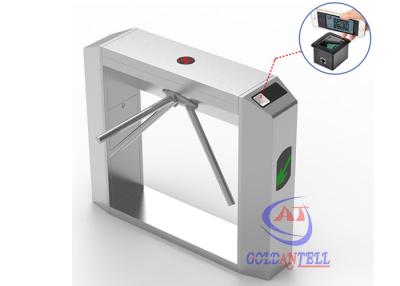 China Dual QR Code Reader Access Control Turnstile with LED Guidance High-Precision Anti-Tailgating Solution for sale
