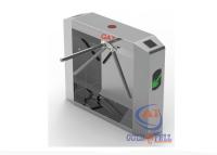 China Semi Automatic Tripod Access Control Turnstiles Shock Absorption Motor Low Noise for sale