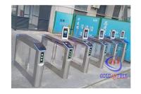 China 600-900mm Lane Custom Facial Recognition Turnstile For Indoor/Outdoor Applications for sale
