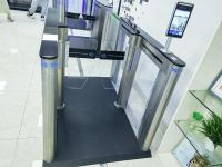China High Security 304 SS Turnstile Gate Anti-pinch Low Noise Facial Recognition E Gate for Public Building for sale