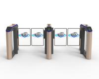 China High Security Pedestrian Facial Recognition Wing Gate Turnstile Manufacturer for sale