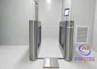 China Facial Recognition ESD Swing Turnstile Gate for sale