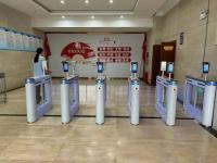 China Office Speed Lane Turnstile Card Finger Facial QR Code Time Attendenace Security Control for sale