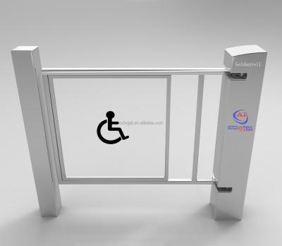 China 90cm Wide Swing Turnstile Gate with Biometric Access Control for sale