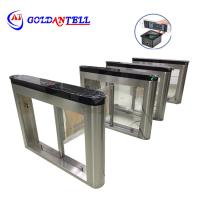 China CE Approved Fast Swing Barrier Gate with RFID QR Code Reader for sale