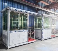 China Outdoor Movable Security Guard Booth Stainless Steel Waterproof for sale