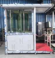 China Outdoor Movable Security Guard Booth Stainless Steel Waterproof for sale