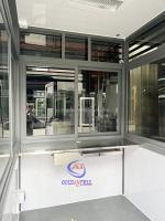 China Outdoor Movable Security Guard Booth Stainless Steel Waterproof for sale
