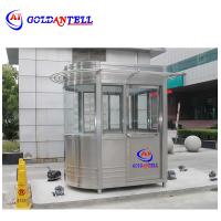 China Custom Stainless Steel Security Cabin Prefab Outdoor Guard Booth for sale
