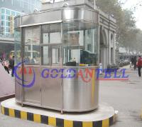 China Custom Stainless Steel Security Cabin Prefab Outdoor Guard Booth for sale