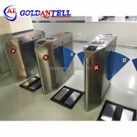 China 8-Inch LCD ESD Tester Turnstile Gate 1200mm Stainless Steel for sale