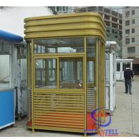 China Modern Steel Security Guard House 1800x1800x2500mm Waterproof Customizable for sale