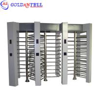 China Full Height Turnstile 550-600mm Passage Width 30-40 Persons/Min for sale