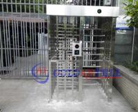 China Full Height Turnstile 600mm Passage Width with Solenoid Locking for sale
