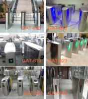 China Fast Speed Security Face Recognition RFID Card High Speed Sliding Gate 304SS Servo Motor for sale