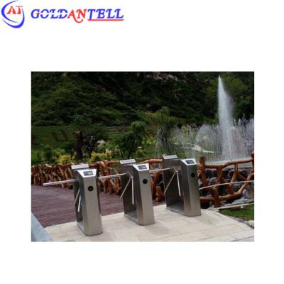 China Revolving Tripod Turnstile with 550mm-600mm Passage Width 30-40 Persons/Min Pass Speed and 220~240/110 V(AC) Power Supply for sale
