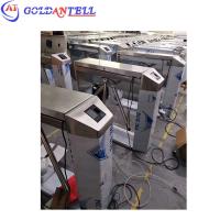 China QR Code Card Reader Tripod Turnstile with 0.4s Barrier Open/Close Time and 3 Million Operations Life for sale