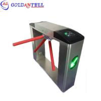 China Half Height Security Turnstile Gate with IP54 Protection 30-40 Persons/Min and 550mm-600mm Passage Width for sale