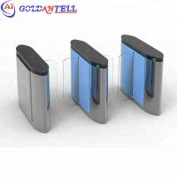 China High Security Optical Turnstile Speed Gate with 1400x300x1000mm Cabinet and DC12V Power Supply for sale
